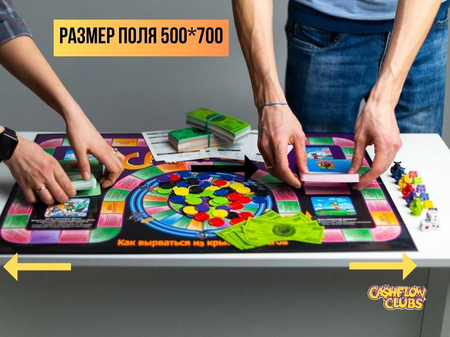 Денежный поток 2в1 NEW* cashflow, крысиные бега 101+202 cash