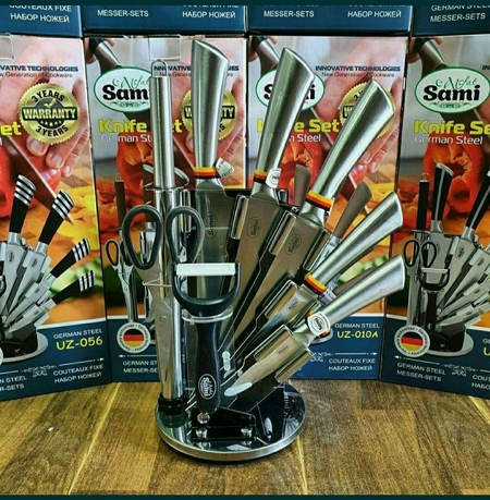 Профессиональный набор кухонных ножей SAMI оригинал даставка бесплатна