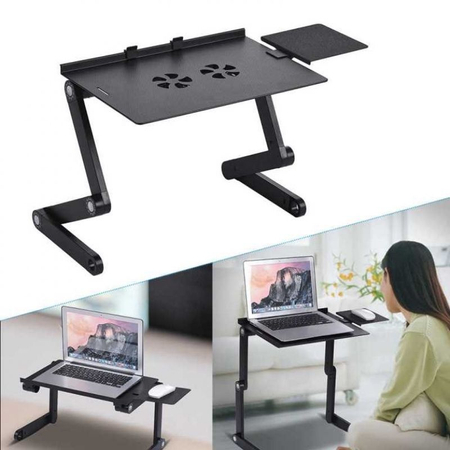 Стол-трансформер Laptop table  для ноутбука с охлаждением