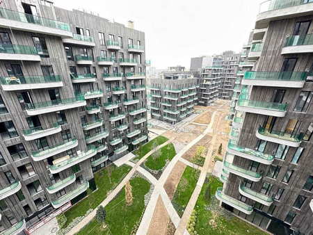 ЖК Parkwood,ул.Нукус,с/м Макро,3-комнатная,4/12,83 м²,коробка