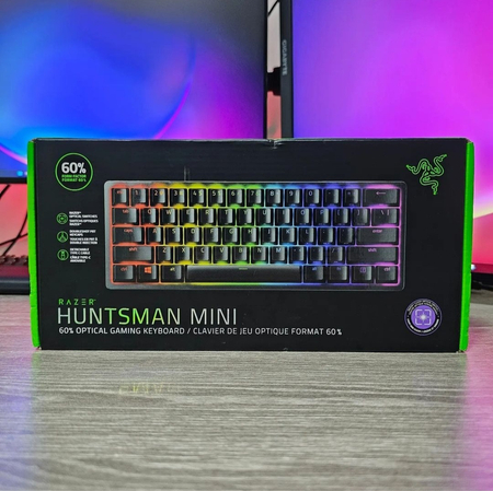 Русская Заводская Раскладка!RAZER Huntsman Mini Клавиатура
