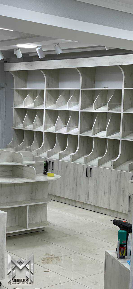 Magazinlar uchun Prilavka, stelaj, vitrinalarni zakazga tayyorlaiymiz!