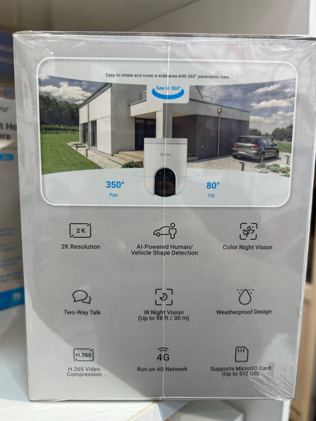 4G Sim kartaLi EzViZ kameraLari keldi