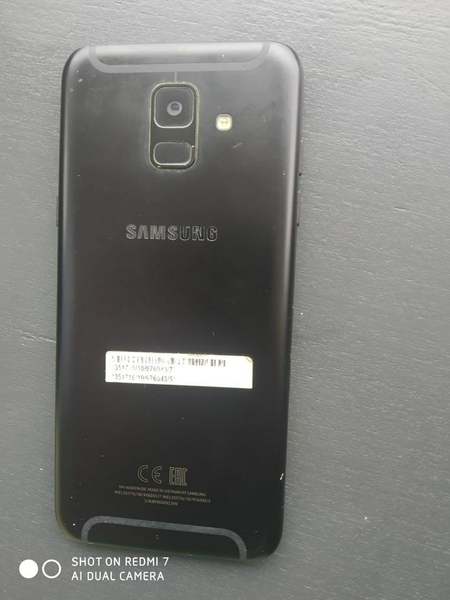 Samsung A6 sotiladi 600000 kelishamiz