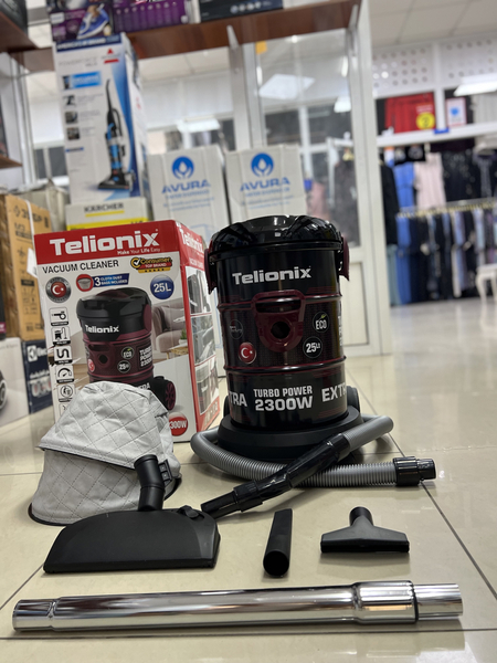 Строительный Пылесос Telionix Турция- 2300 Ватт 25 л
