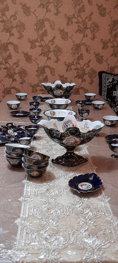 Madon idishlari kanplekt 46  ta idish