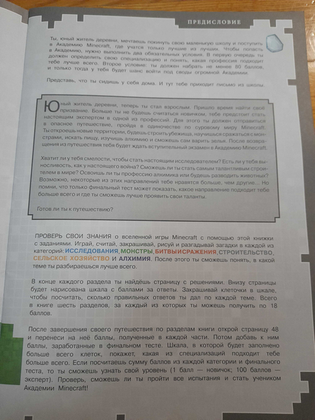 Экзамен по Маинкрафту