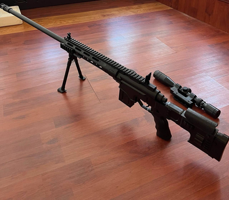 CRS 50 sniper Temir stvolli CRS 50 снайпер металлический ствол airsoft