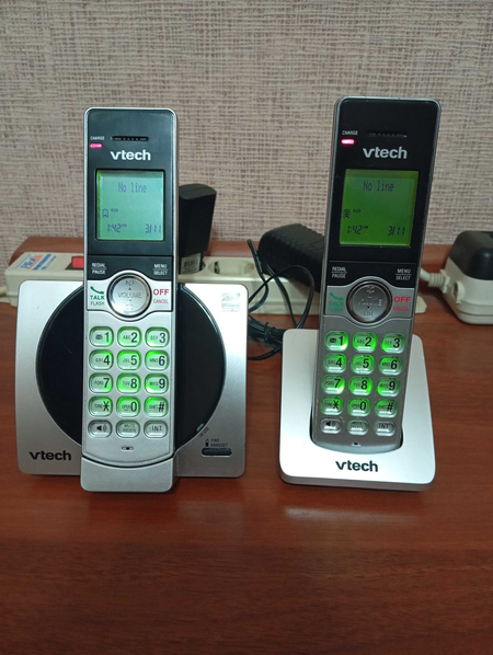 Продам радиотелефон VTECH.Две трубки на один телефонный номер.