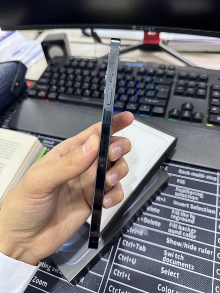 iPhone 12 pro max 128 gb blue