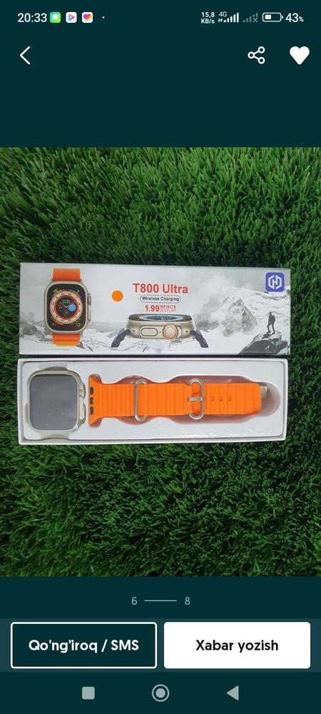 T800 ultra qol soat optim 57.000.donaga 79.000 dastavka xizmati bor pu