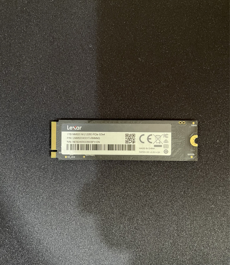 Lexar 1 TB NM620 PCIeG3x4 Holati zo'r