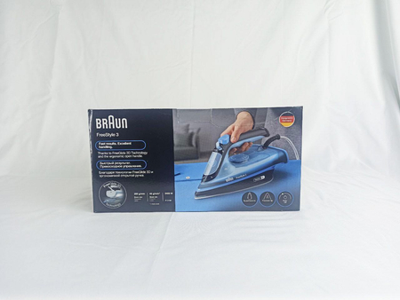 Паровой утюг BRAUN FreeStyle 3 (FI3194BK). Гарантия и сервис. Новый
