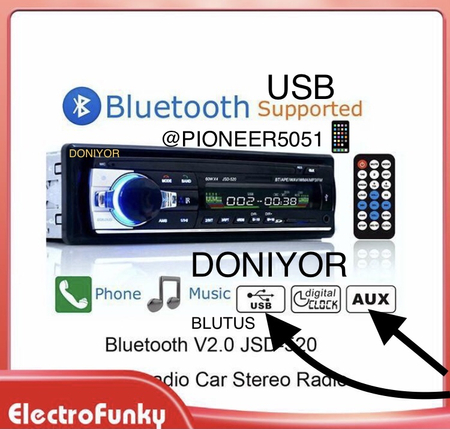 Pioneer магнитола  янги Блутус флешка радио аукс+ овози зўр стерио 4