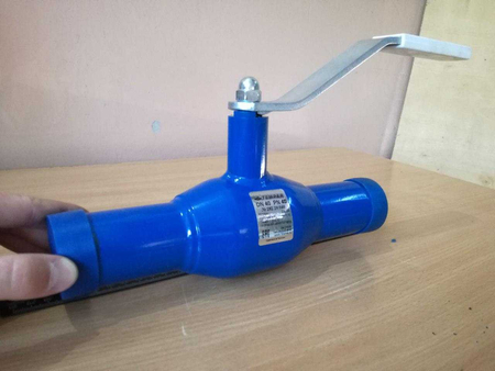 Кран шаровый стальной 