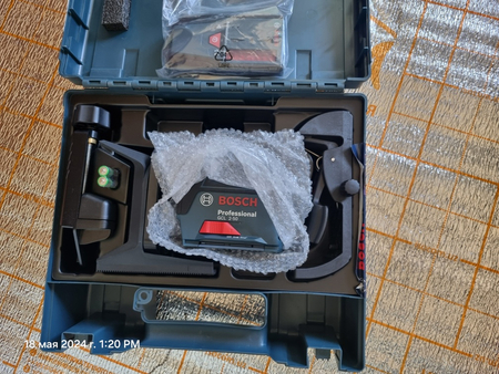 Лазерный Уровень Bosch GVL2-50+LR6