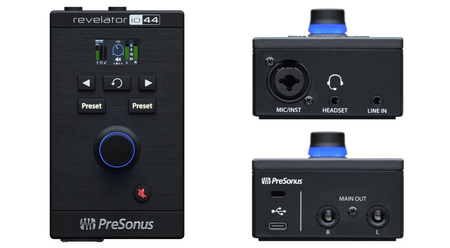 PreSonus Revelator io44 – портативный звуковой USB интерфейс