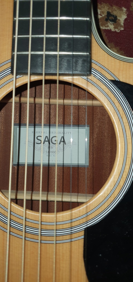 Gitara Saga original 200$
