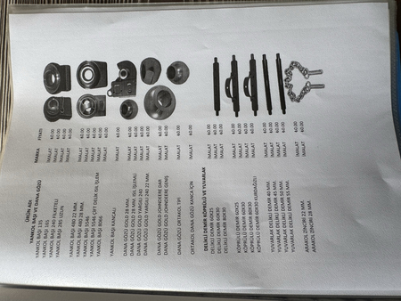 Traktor extiyot qisim
