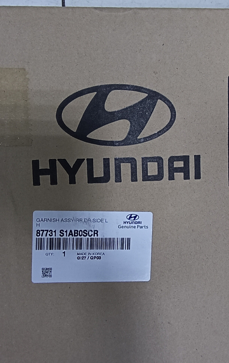 Hyundai Santafe molding