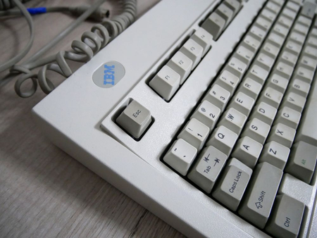 Клавиатура IBM Model M (1993 г). Механика. На ремонт.
