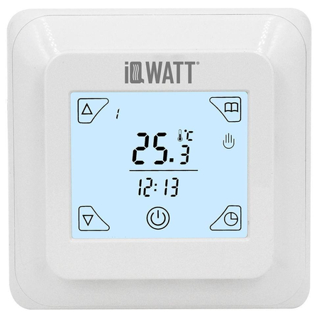 Терморегулятор с ЖК-дисплеем и сенсорными кнопками IQ THERMOSTAT TS