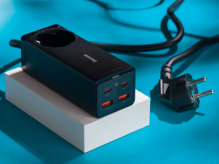 Baseus 100W GaN3 Pro Зарядная станция Быстрое зарядное устройство