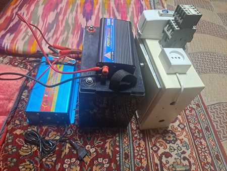 Akumlyator inverter zaryadchik