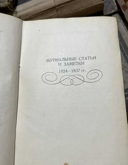 А.С. Пушкин «Критика, история, публицистика»