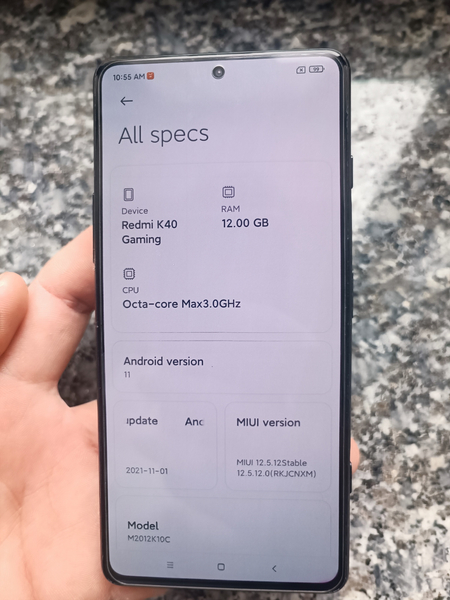 Redmi k 40 geming