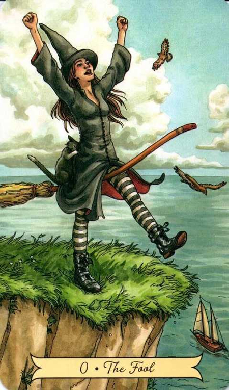 Гадальные карты Повседневное Таро Ведьмы - Everyday Witch Tarot