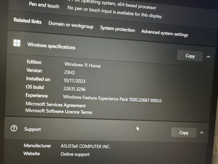 Продам notebook asus tuf f15