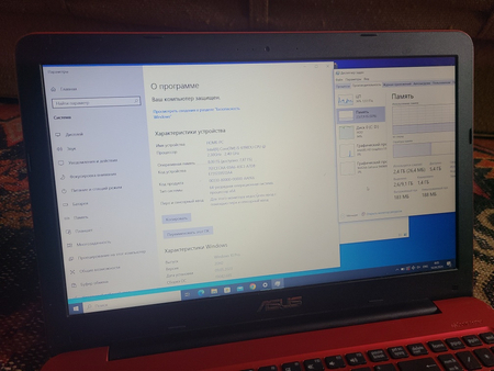 Ноутбук Asus i5(6gen) 2GB видеокартой 8/1000GB