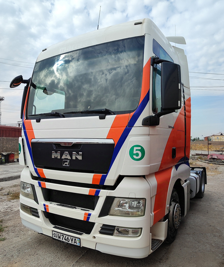 MAN TGX EURO-5 2012, прицеп KOGEL 2010.
