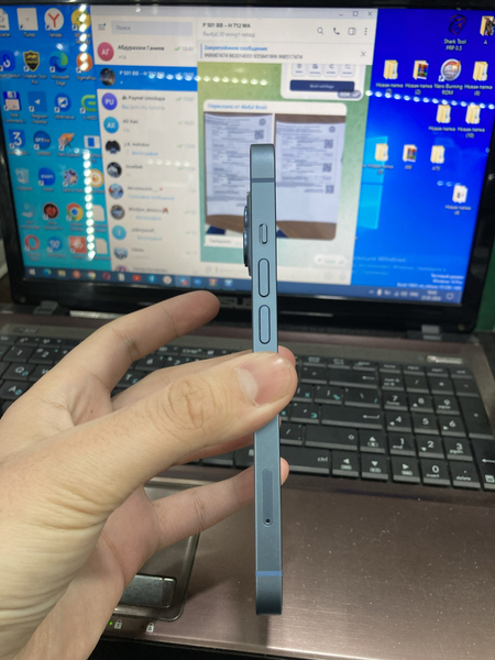 iPhone 14 128GB blue rangli