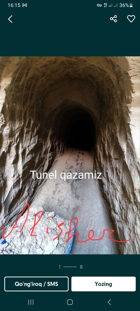 Tunel qazish va boshqa qazish ishlari