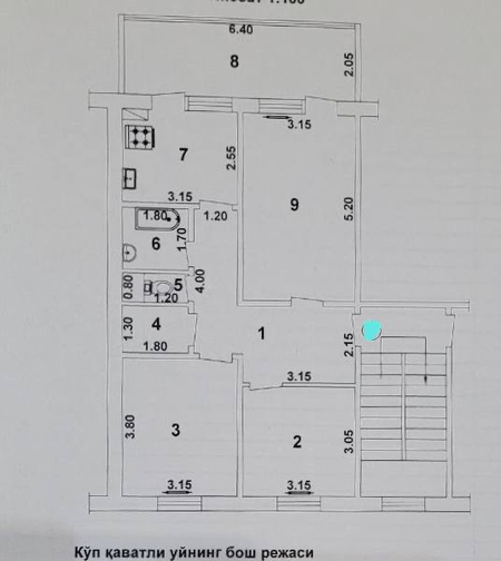 Ипотеку можно Бошлик Яккасарой. 3в4/5/5 Продаю