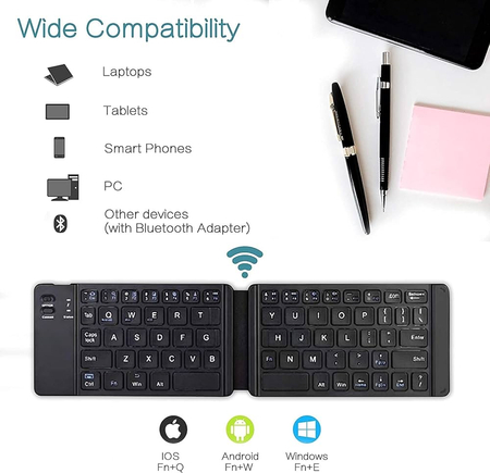 AOAS wireless Keyboard A-1003 беспроводной клавиатура с тачпадом