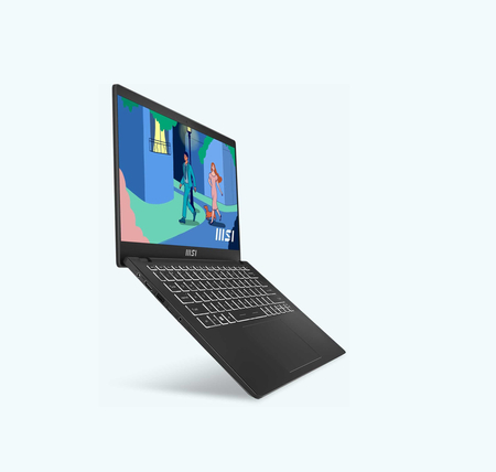 & Ноутбук MSI MODERN 15 B12M/ i5-1235U/ 8GB/ 512GB/ 15.6 FHD IPS Black
