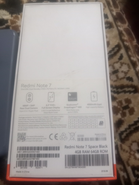 Redmi not 7 4/64
