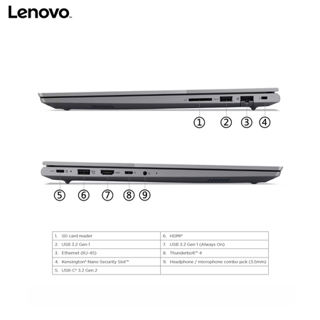 Lenovo ThinkBook 16 G6 AMD Ryzen™ 5 7530U 16/512GB 16,0