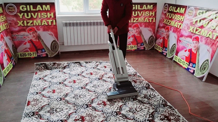 Gilam va mebel yuvish xizmati