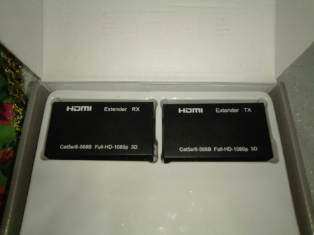Hdmi Lan media converter на 60 метр