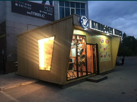 Мини бар кофейни дукон магазин контейнер/Киоски, ларки, летные кухни