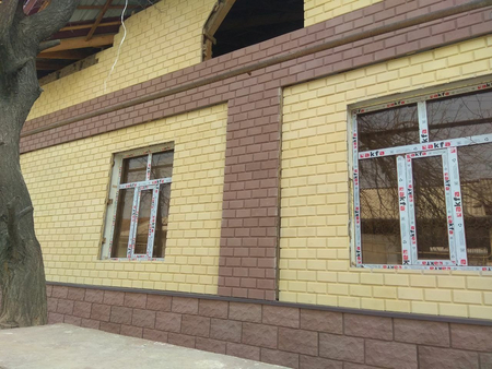 Fasad va Sokillarga tashkil qilamiz Plitkalar