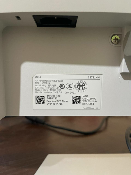 Делл s2721hn как новая