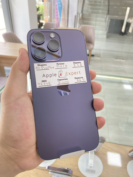 Rassrochka va Naht! Iphone 14 Pro Max 256gb 86% purple Apple Expert