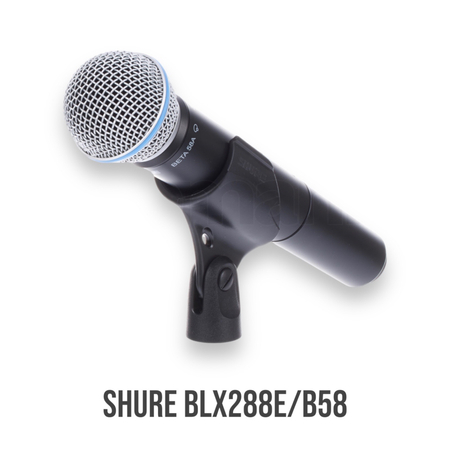 Shure BLX288/Beta58 Combo S8 ORIGINAL
