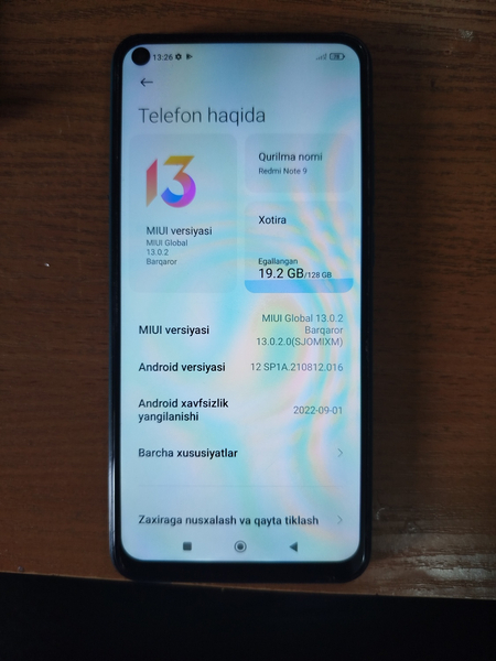 SOTILADI:Redmi not 9