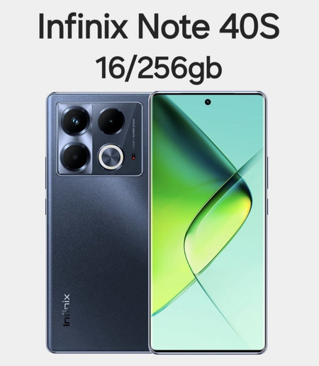 Infinix Note 40s 16/256gb UZEMEI 1yil kafolat